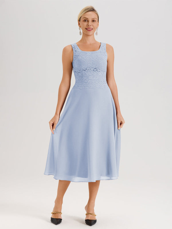 Cicinia Sky Blue Mother Of The Bride Dress With Jacket Long Chiffon La