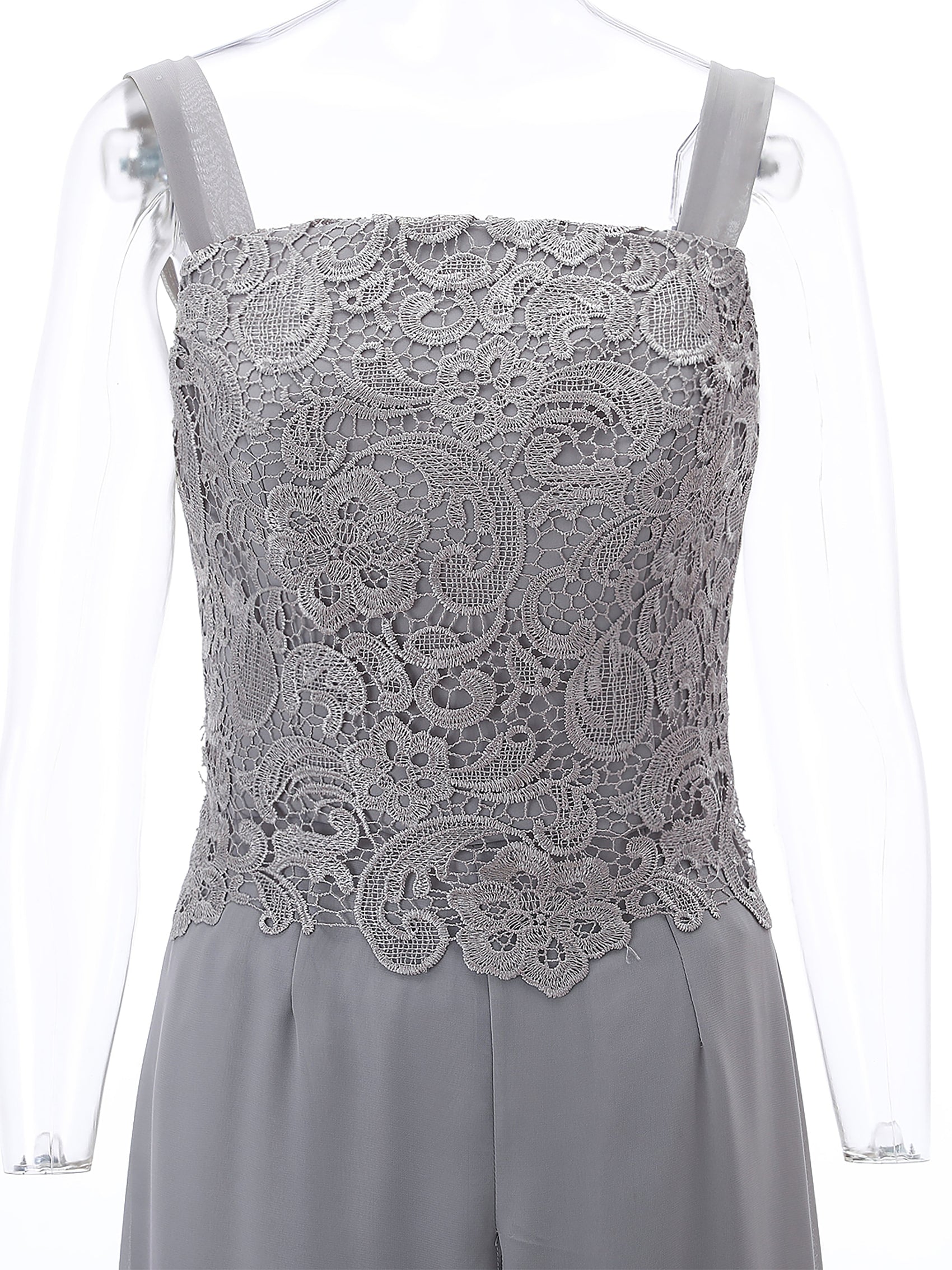 3 Pieces Lace Mother Of the Bride Dress Pants Suits | Cicinia